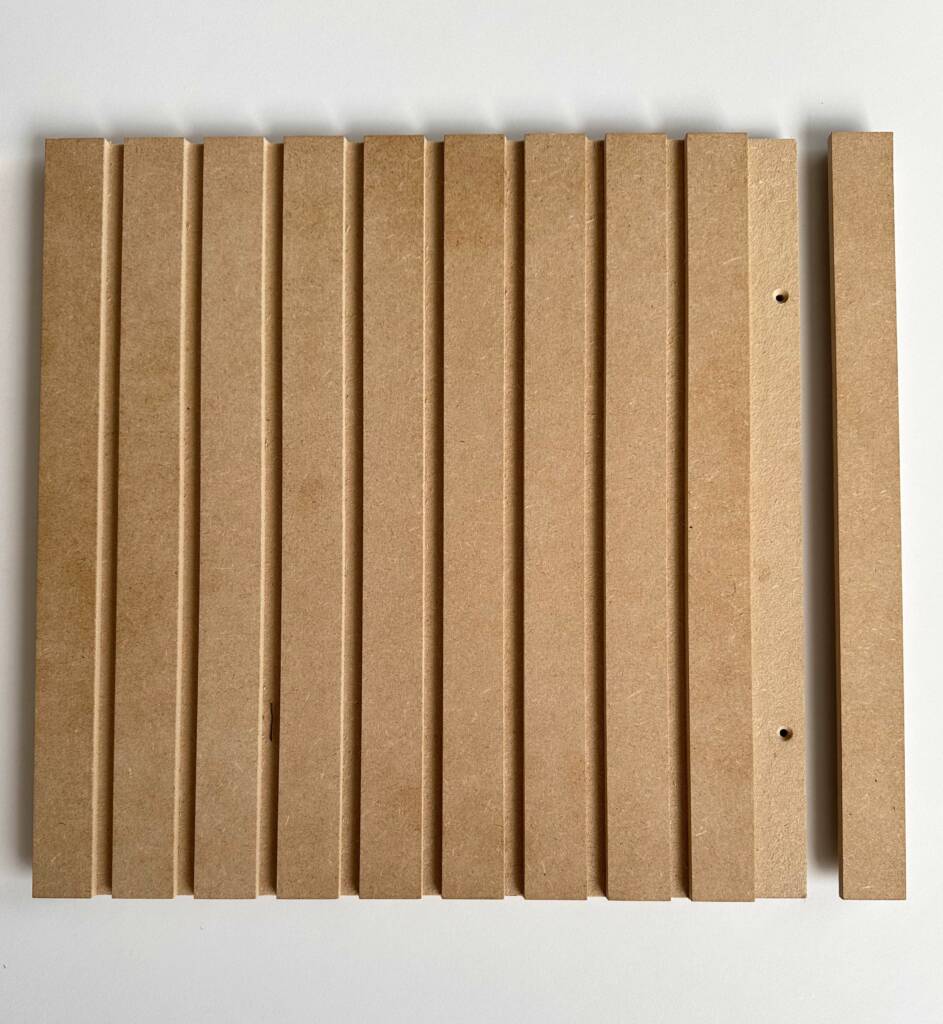 Listones de Madera para Pintar – Panel Decorativo Personalizable